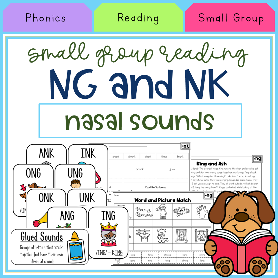NG and NK No Prep Activity Pack – Learning With Lexie