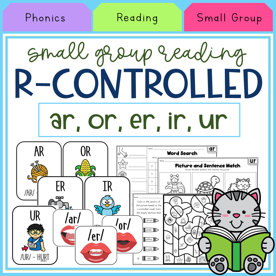 R-Controlled Vowels Independent Practice – Learning With Lexie